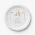 Silly Goose Girl Baby Shower Paper Plates | Zazzle