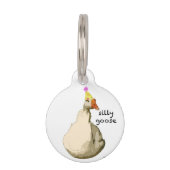 Silly Goose Pet ID Tag | Zazzle
