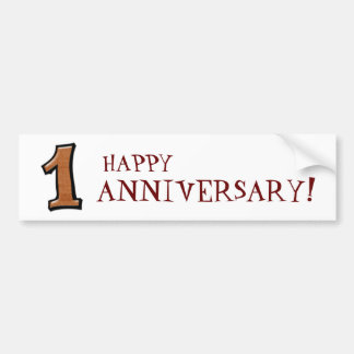 Happy Anniversary Stickers | Zazzle