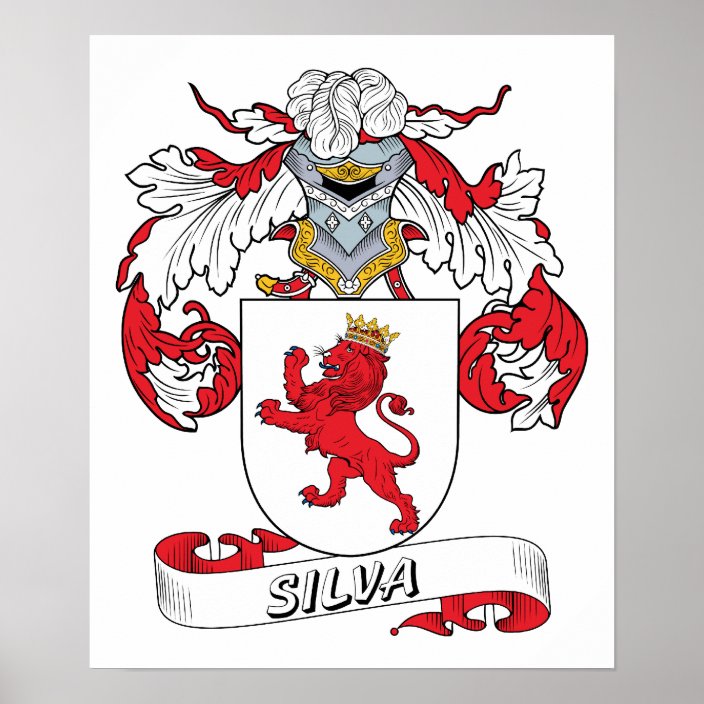 Silva Family Crest Poster | Zazzle.com