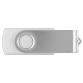 Silver, 8 GB, Black, Abstract USB Flash Drive | Zazzle