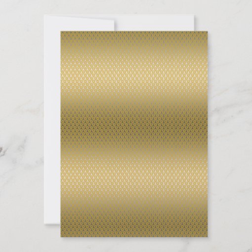 Silver And Gold Holiday Dinner Party Invitations | Zazzle