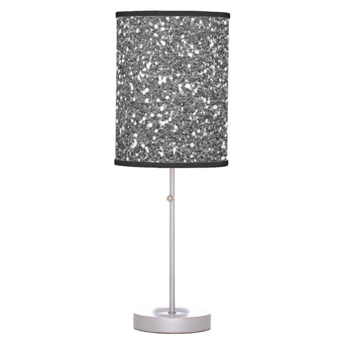 Silver Bling Elegance Table Lamp | Zazzle.com
