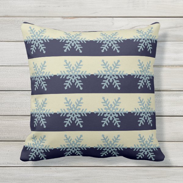 Snowflakes Decorative & Throw Pillows | Zazzle