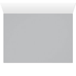 Silver Buffet Menu Tent/Table Card | Zazzle