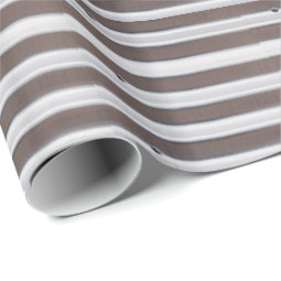 Silver Corrugated Sheet Metal Wrapping Paper | Zazzle
