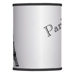 Silver Eiffel Tower Lamp Shade | Zazzle