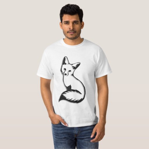 Silver Fox T-Shirt | Zazzle