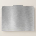 Silver Glitter Glam Bling Personalized Metallic File Folder | Zazzle