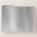 Silver Glitter Glam Bling Personalized Metallic File Folder | Zazzle