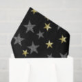 Silver & Gold Stars Black Hollywood Star Party Tissue Paper | Zazzle