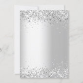 Silver green floral wedding invitation | Zazzle
