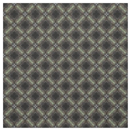 Green diamond print, diamonds in green fabric | Zazzle