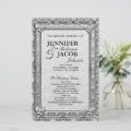 Silver Hearts Wedding Program | Zazzle