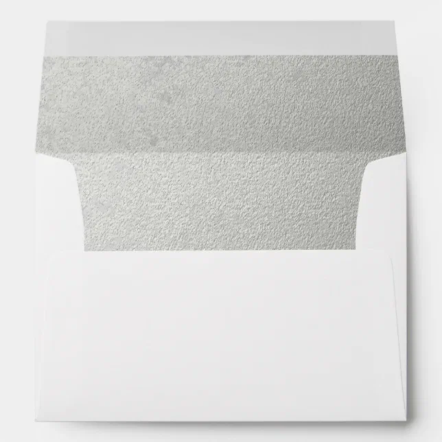 Silver Lining Envelope | Zazzle