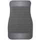 Silver Metal Weave Set of Car Mats | Zazzle