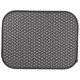 Silver Metal Weave Set of Car Mats | Zazzle