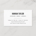 Silver Microphone Voice Actor Business Card | Zazzle