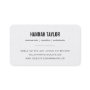 Silver Microphone Voice Actor Business Card | Zazzle