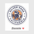 Silver pass, California hiking trails Sticker | Zazzle