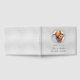 Silver photo sparkles elegant wedding guest book | Zazzle