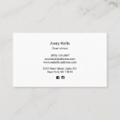 Silver Sewing Machine Tailor or Seamstress Calling Card | Zazzle