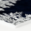 Silver snow pine navy Christmas winter wedding Foam Board | Zazzle