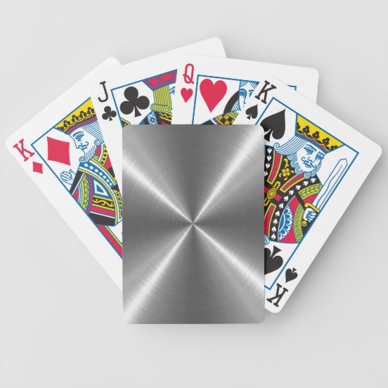 Steel Playing Cards | Zazzle