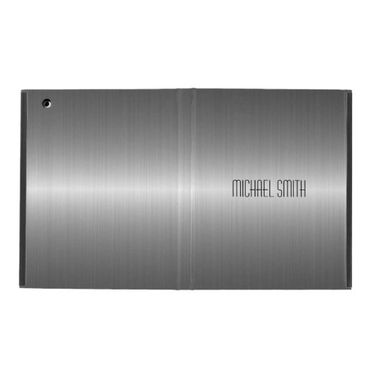 Silver Stainless Steel Metal iPad Case | Zazzle.com