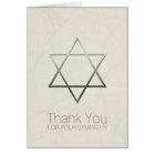 Jewish Sympathy Thank You Greeting Card | Zazzle.com