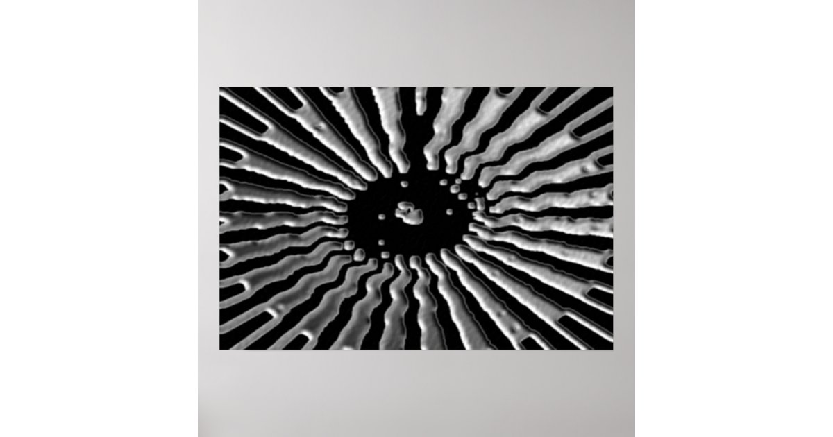 Silver Star - Solar Plexes Poster | Zazzle