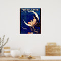Silver Stars Vintage Poster | Zazzle