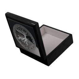Silver Tree of Life Gift Box | Zazzle