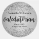 Silver Valedictorian Personalized Gold Sticker | Zazzle