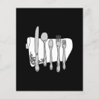 Restaurant Supplies BBQ Menu | Zazzle.com