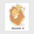 Simba Climbing Mufasa Sticker | Zazzle