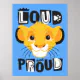 Simba | Loud And Proud Poster | Zazzle
