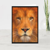 Simha Lion Greeting Card (Blank) | Zazzle