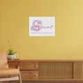 Simone letter S doodle heart art name meaning Poster | Zazzle
