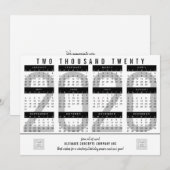 Simple 2020 Calendar Company Logo New Year Holiday | Zazzle