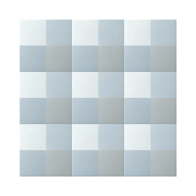 Simple 4 Blue Shades Square Shape Pattern Ceramic Tile | Zazzle