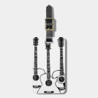 cool rock guitar music travel luggage tag | Zazzle.com