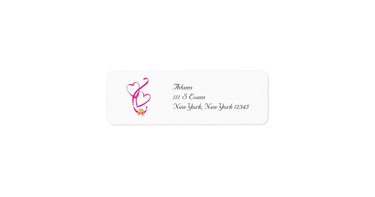 Simple Address Labels | Zazzle