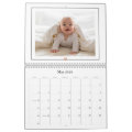 Simple and Chic | Heart Photo Collage for Nana Calendar | Zazzle