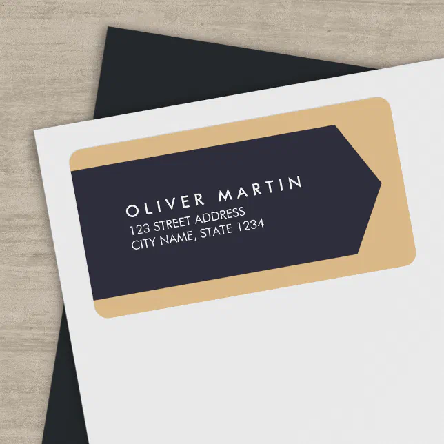 Simple and Modern Classic Address Labels | Zazzle