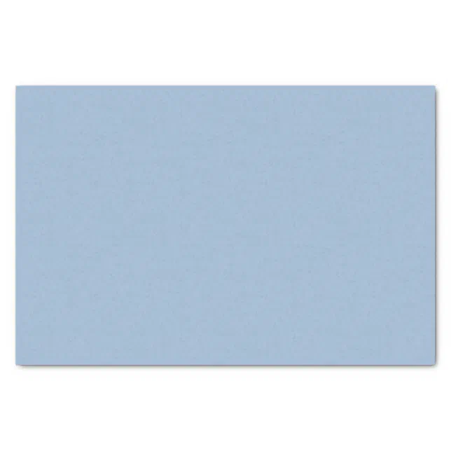 Simple Baby Blue Solid Color Tissue Paper | Zazzle