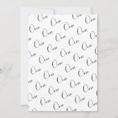 Simple Baby Turning One First Birthday Photo Invitation | Zazzle