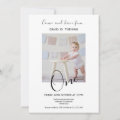 Simple Baby Turning One First Birthday Photo Invitation | Zazzle