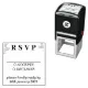 Simple Basic Ivy Floral Wedding Self-inking Stamp | Zazzle