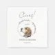Simple Beagle Dog Wedding Cocktail Napkins | Zazzle